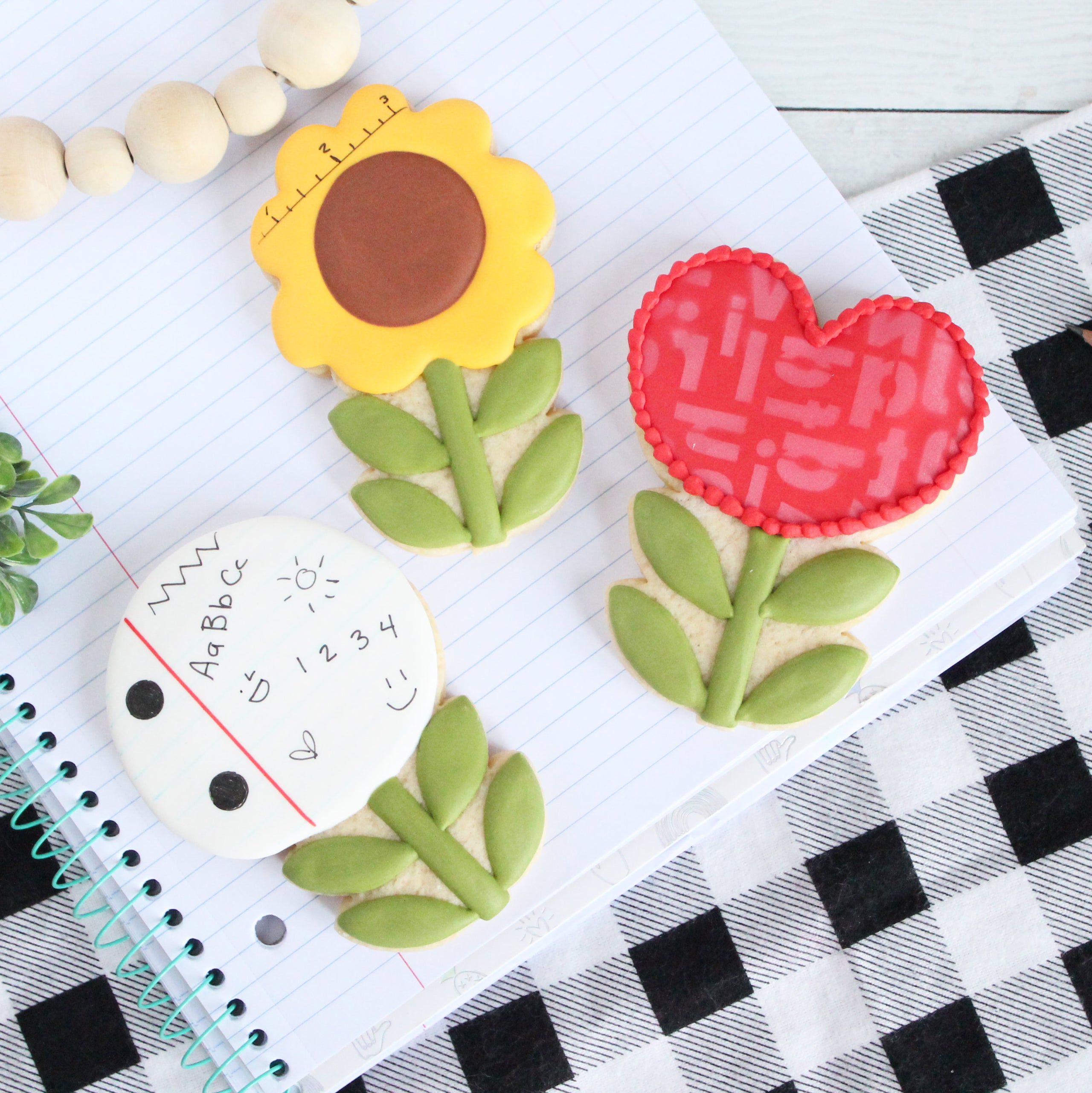 School Themed Flower Box Set | Sweet Shenanigans Bake Shop